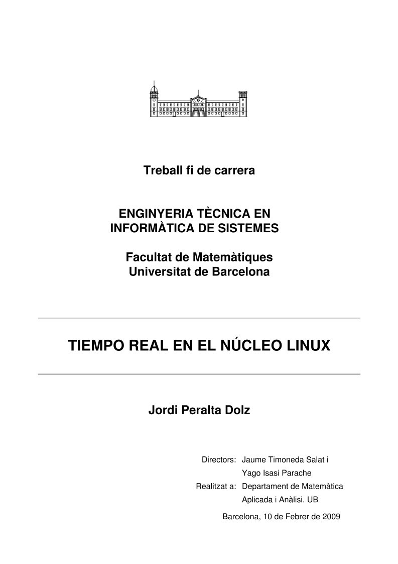PDF de programación - Tiempo Real en Kernel Linux